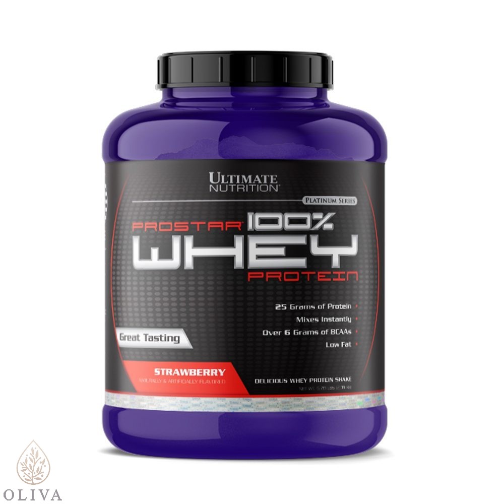 100% WHEY PROSTAR STRAWBERRY, 2.39KG ULTIMATE NUTRITION