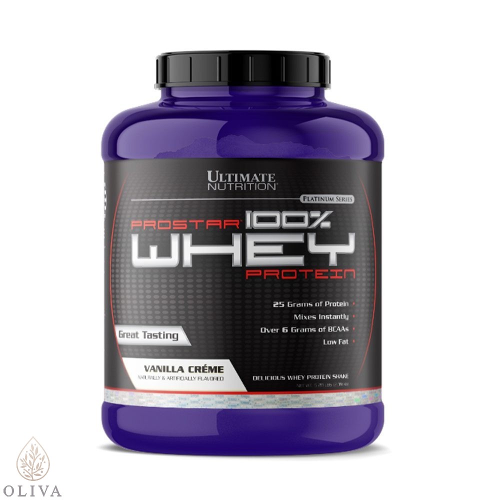 100% WHEY PROSTAR VANILLA CREME, 2.39KG ULTIMATE NUTRITION