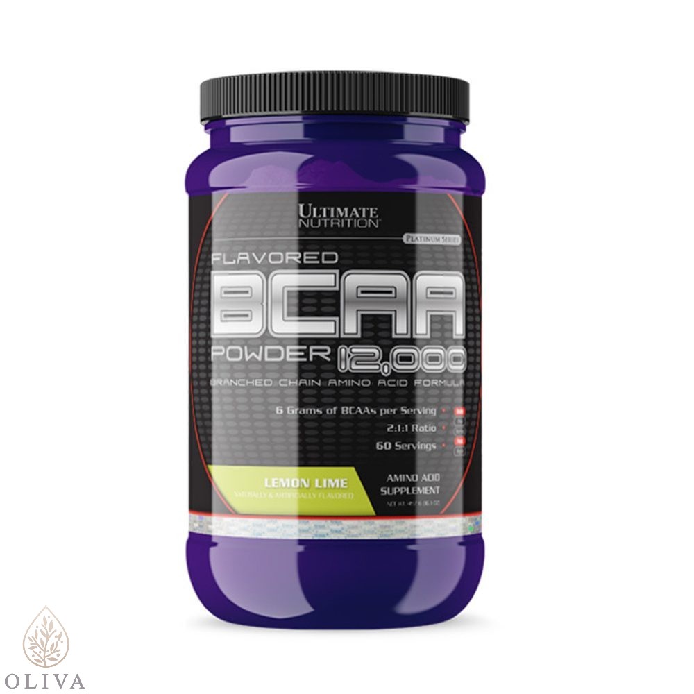 BCAA POWDER 12.000 LEMON LIME, 457G ULTIMATE NUTRITION