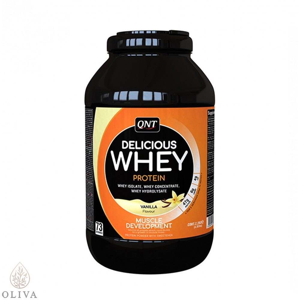 DELICIOUS WHEY PROTEIN VANILLA 2,2KG QNT