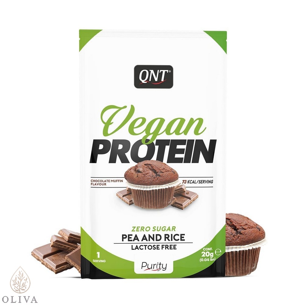 VEGAN PROTEIN CHOCOLATE MUFFIN 500 GR QNT