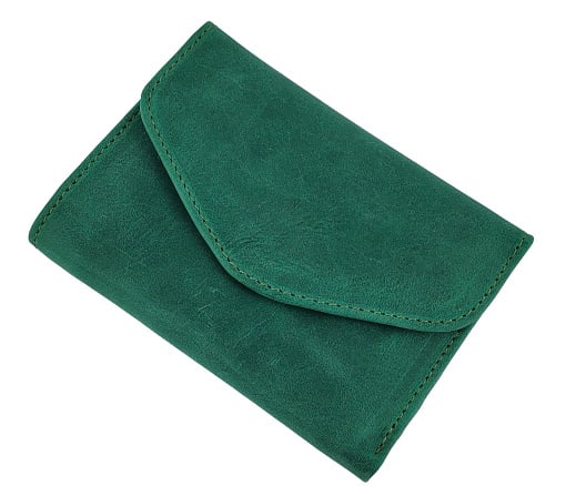 Mini Mo mali ženski novčanik zeleni brušeni