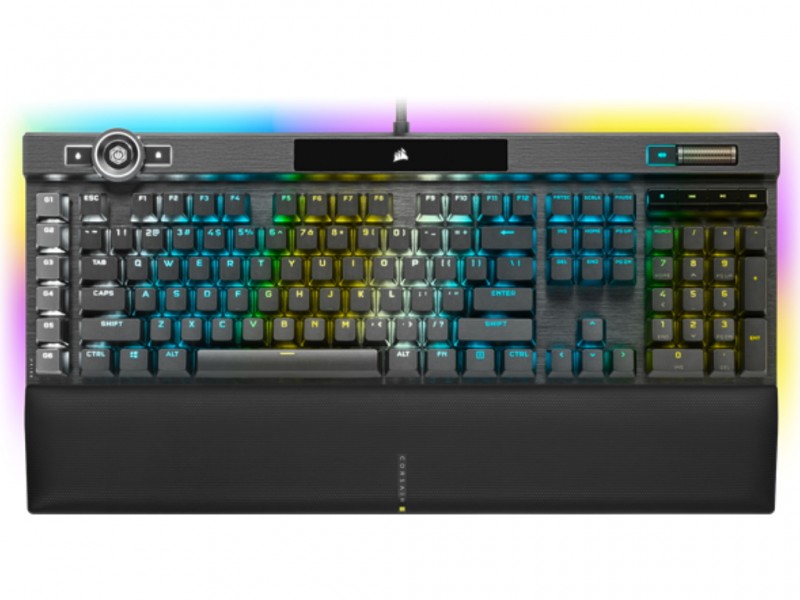 Tastatura CORSAIR K100 RGB Optical mehanička/CH-912A01A-NA/gaming/RGB/crna (CH-912A01A-NA)