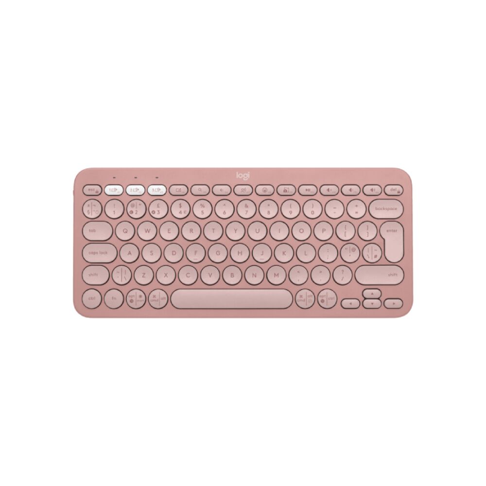 Logitech Bežična tastatura K380s - Roze