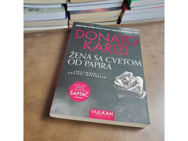 Donato Karizi - Zena sa cvetom od papira