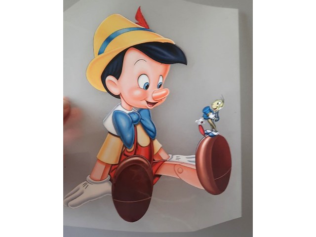 Preslikač Pinokio za odeću torbe
