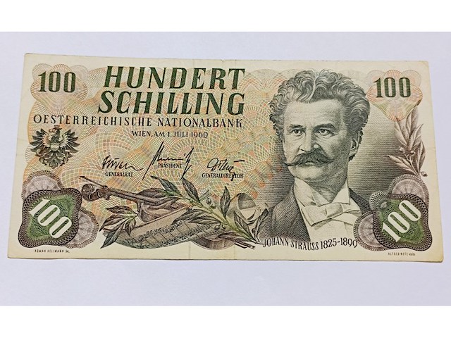 Austrija 100 šilinga 1960