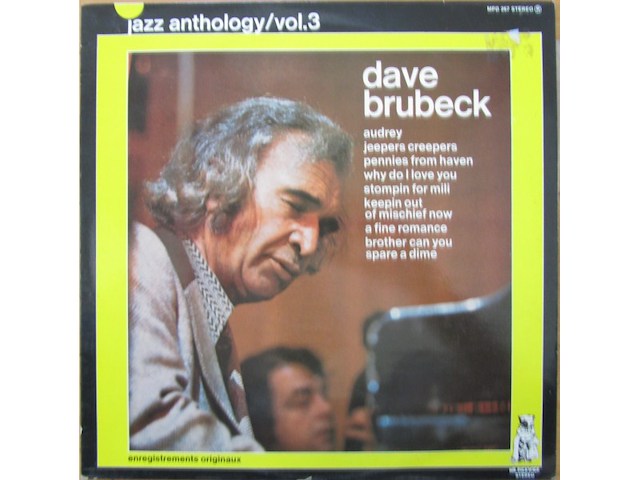 Dave Brubeck - Jazz Anthology Vol. 3  (Brubeck Time)