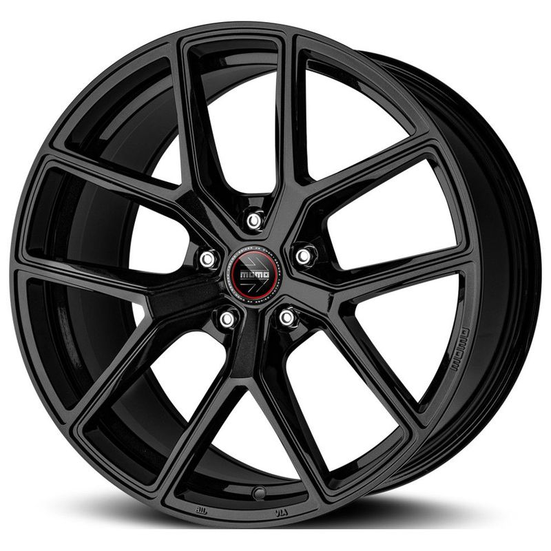 Alu felna 19x8.5J 5/112 ET30 66.6 MOMO RF01 Stardust Glossy Black