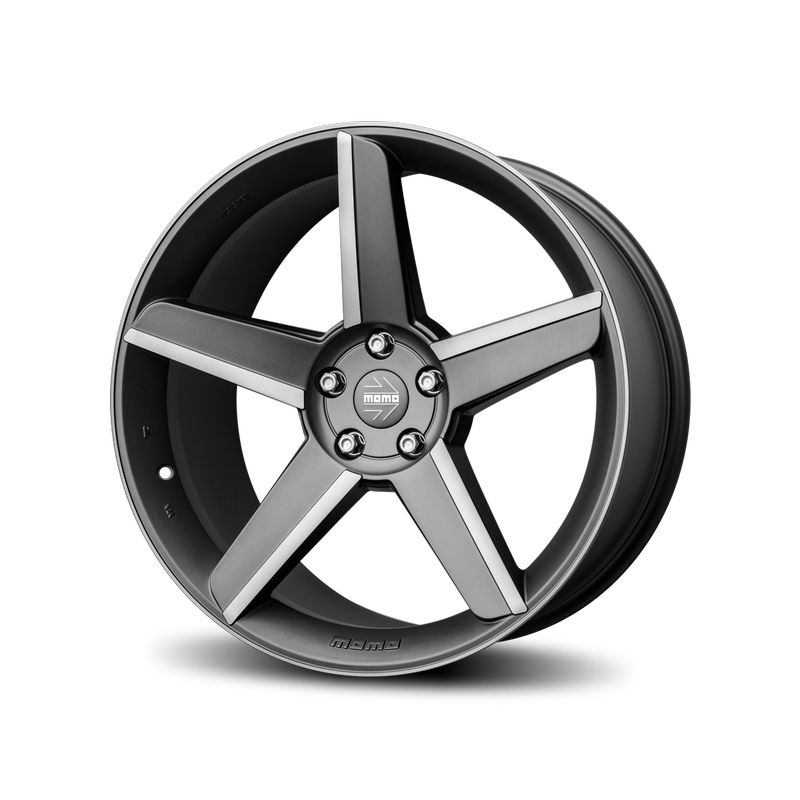 Alu Felna 19x8.5 5/110 ET30 65.1 MOMO Stealth Matt Anthracite Polished