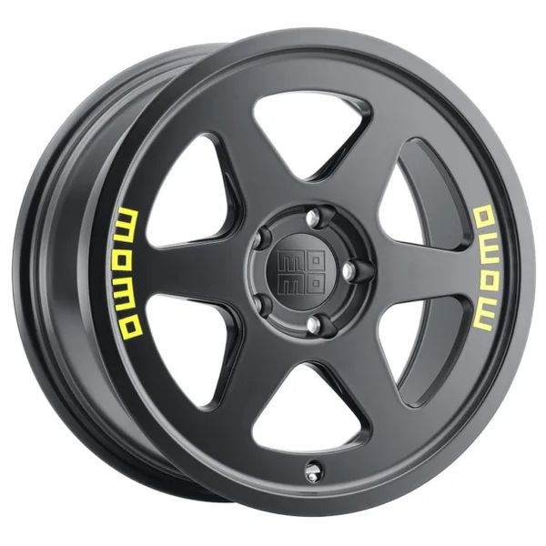 Alu Felna 18x8.0 5/112 ET32 79.6 MOMO Heritage 6 Matt Black