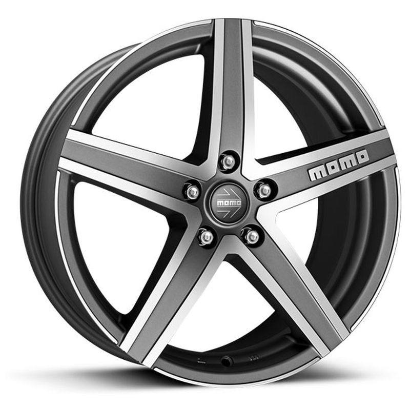 Alu felna 17x7.0J 4/100 ET42 72.3 MOMO Hyperstar Evo Matt Anthracite Polished