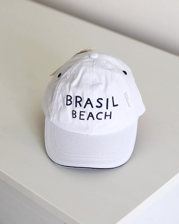 Beli Brasil Beach kačket tvrdi Jungle 48-54
