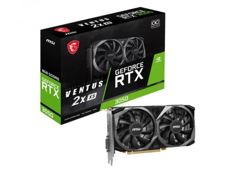 MSI NVIDIA GEFORCE RTX 3050 8GB 128BIT RTX 3050 VENTUS 2X XS 8G OC GRAFIČKA KARTA