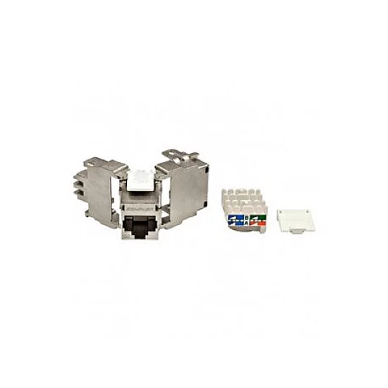 TOOLLESS HSER0240GS LINE-RJ45 MODUL, CAT.6A 10GBIT, STP (SFA) CENA