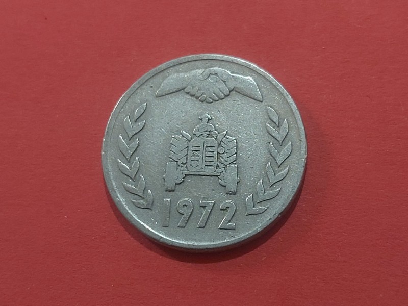 Alžir - 1 dinar 1972 god FAO