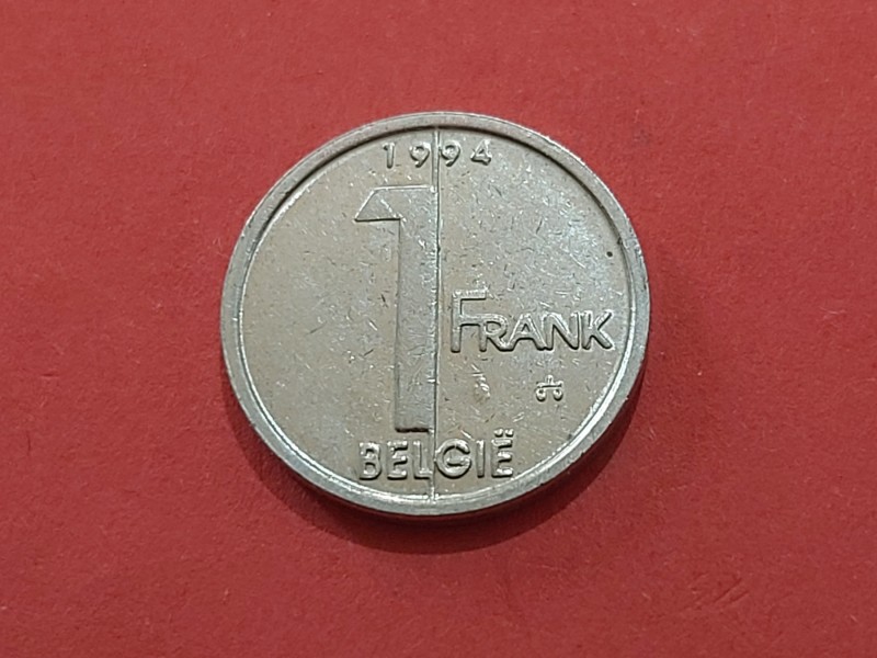 Belgija - 1 franc 1994 god