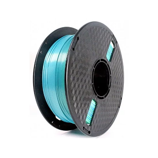 GEMBIRD 3DP-PLA-SK-01-BG PLA SVILENKASTI DUGA FILAMENT ZA 3D STAMPAC 1.75MM, KOTUR 1KG BLUE/GREEN CENA