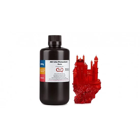 ELEGOO ABS-LIKE RESIN 1KG CLEAR RED CENA