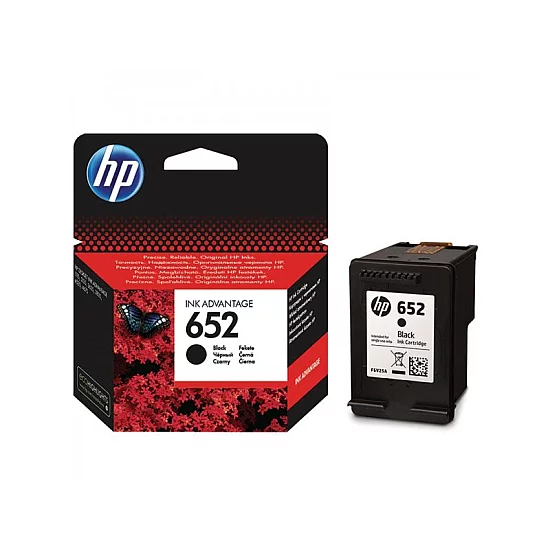 HP 652 BLACK (F6V25AE) CENA