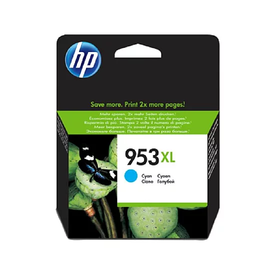 HP 953XL HIGH YIELD CYAN ORIGINAL INK CARTRIDGE F6U16AE CENA