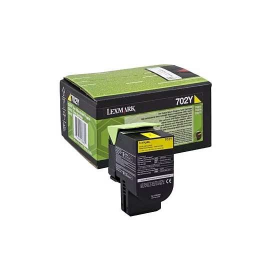 LEXMARK 70C80Y0 YELLOW CENA