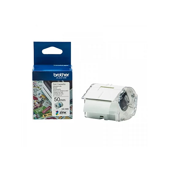 BROTHER CZ-1005 FULL COLOUR CONTINUOUS LABEL ROLL, 50MM WIDE CENA