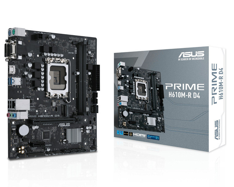 ASUS - PRIME H610M-R D4-SI matična ploča