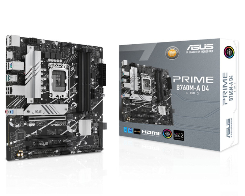 ASUS - PRIME B760M-A D4-CSM matična ploča