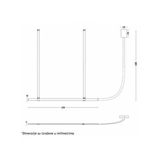 LUNA VISILICA 243 36W 3000K CENA