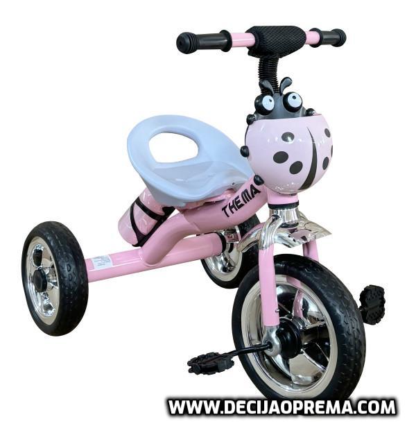 Tricikl Thema Bubamara za decu Rozi