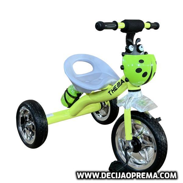Tricikl Thema Bubamara za decu Zeleni