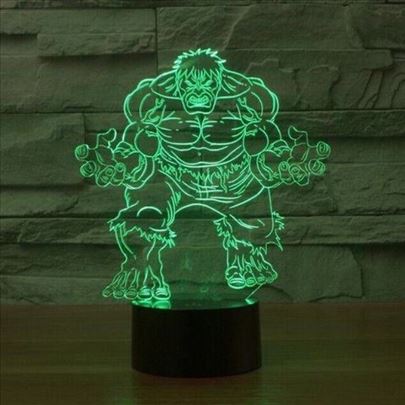 Hulk LED Lampa