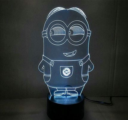 Minion LED Lampa