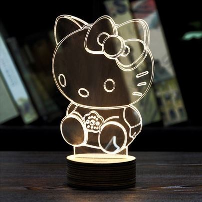 Hello Kitty LED Lampa