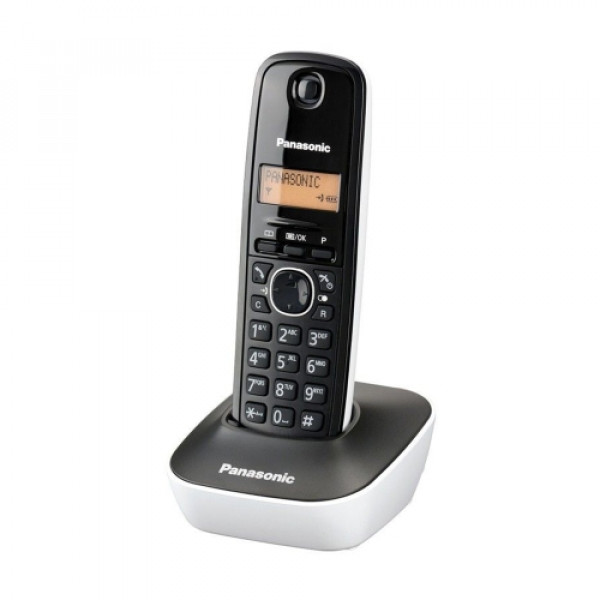 Bežični telefon PANASONIC telefon KX-TG1611FXR crno-crveni