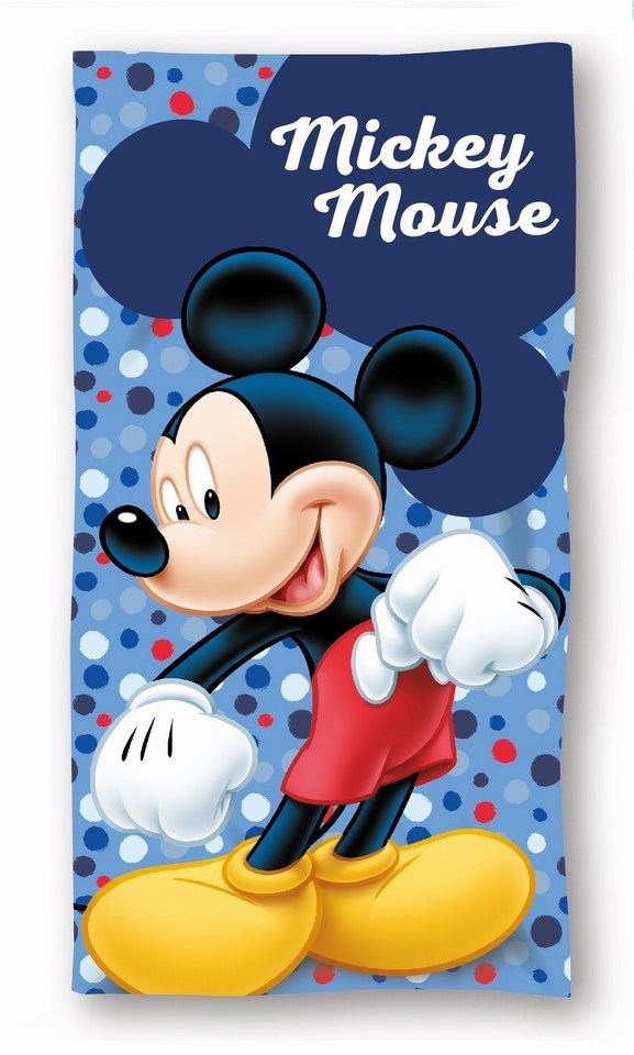 Baloo Dečiji Pamučni Peškir za plažu 70×140 cm Mickey Mouse Model 1