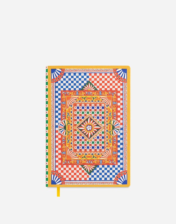 Dolce&Gabbana’s Carretto Medium Ruled Notebook Textile Cover – Sveska