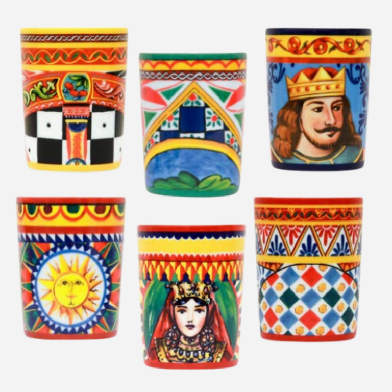 Dolce&Gabbana’s Carretto Set 6 Water Glasses – Set čaša