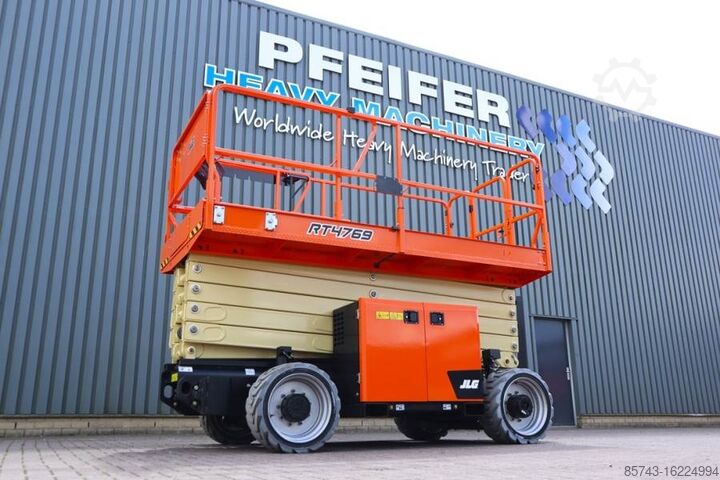 Podizanje makaza
JLG RT4769 Unused, Diesel, 16.3m Working Height, 363kg