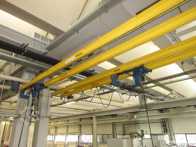 Crane Headliner Crane Gantry Crane Runway
Demag KBK2 0,5t Hallenkran + Fahrantrieb KBKII KBK2 24x8,5m NL500 Kg PK Kettenzug