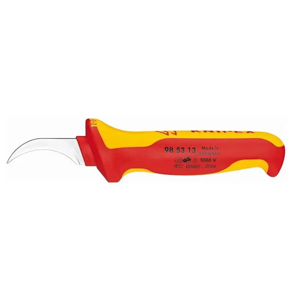 Knipex nož za elektricara 1000V VDE srpast 190mm (985313)