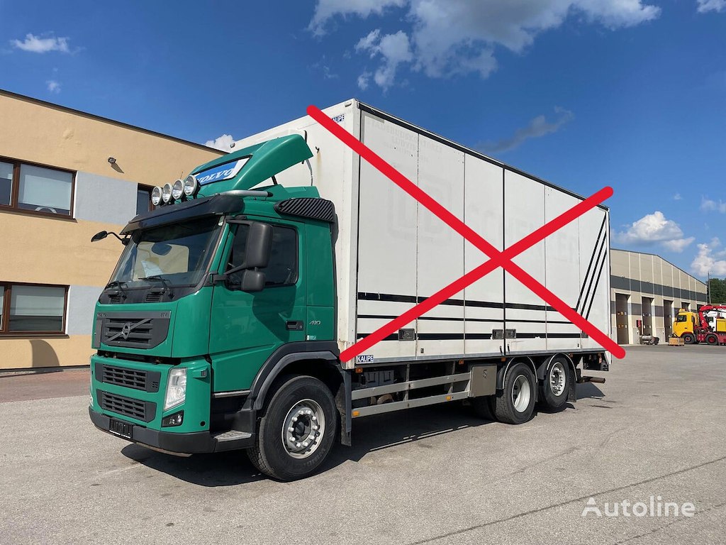 Volvo FM410 6X2*4 EURO 5+ VEB + SIDE OPENING + BOX HEATING kamion šasija