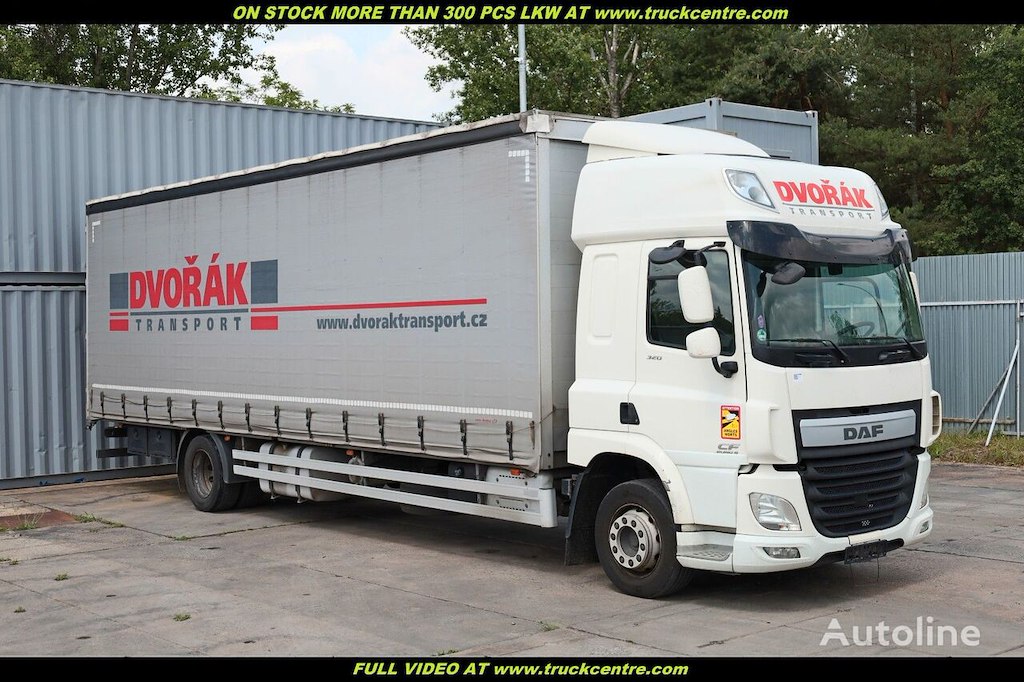 DAF CF 320, EURO 6, 18 TONS, 24 PALLETS, AUTOMAT kamion sa klizna zavesa cerada