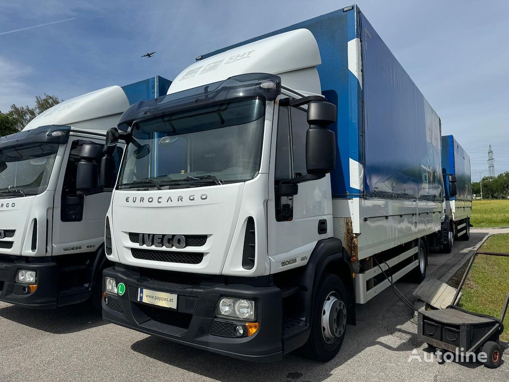 IVECO EuroCargo 150e28 EEV kamion sa klizna zavesa cerada