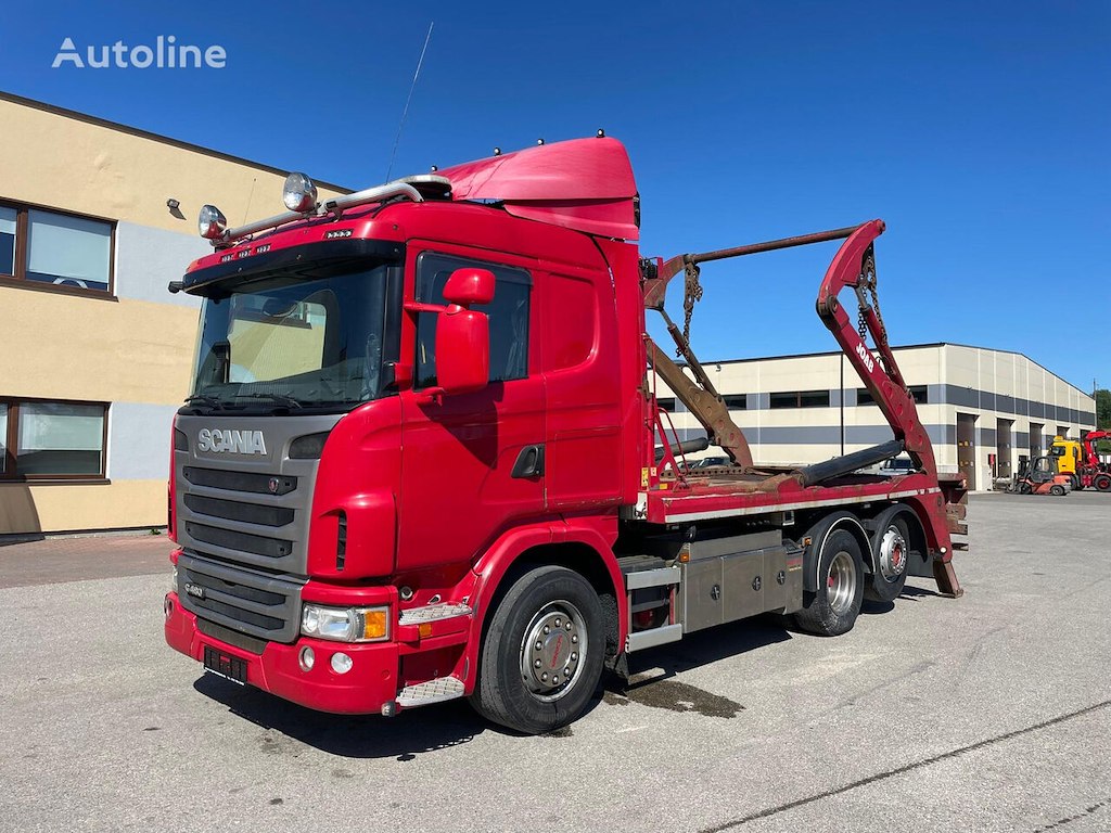 Scania G480 6x2*4 + RETARDER + JOAB LIFT kamion autopodizač kontejnera