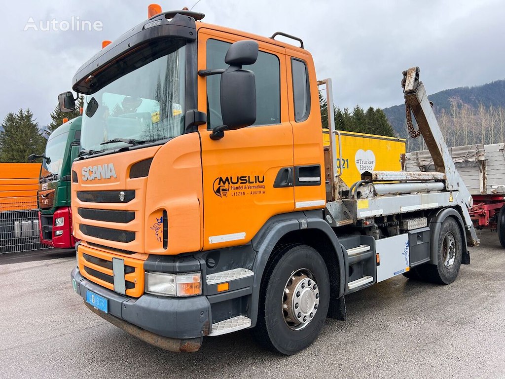 Scania G 400 kamion autopodizač kontejnera