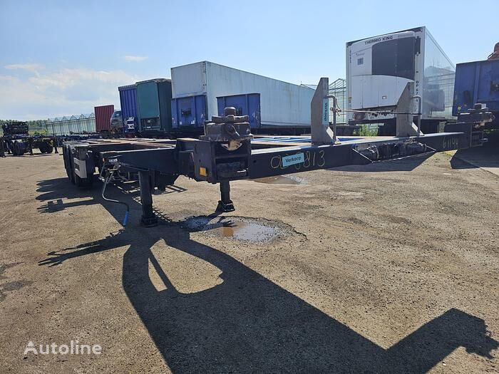 Pacton T3-010 | 3 axle container chassis | extendible all connections | poluprikolica za prevoz kontejnera