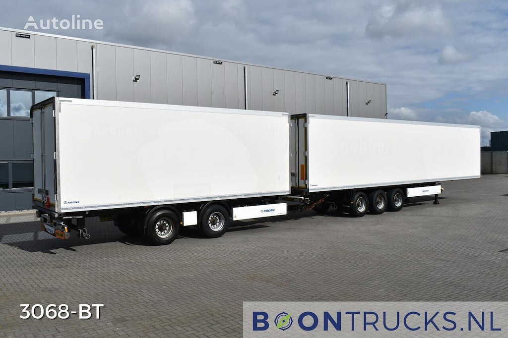 Krone SD COOL LINER | ISOBOX LZV COMBI * 250 x 265 * 140 M³ * NL COMBI furgon poluprikolica