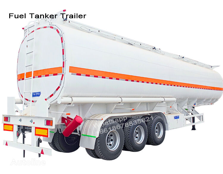 Nova 3 Axle Oil Fuel Road Tanker Trailer for Sale in Ethiopia cisterna za goriva i maziva